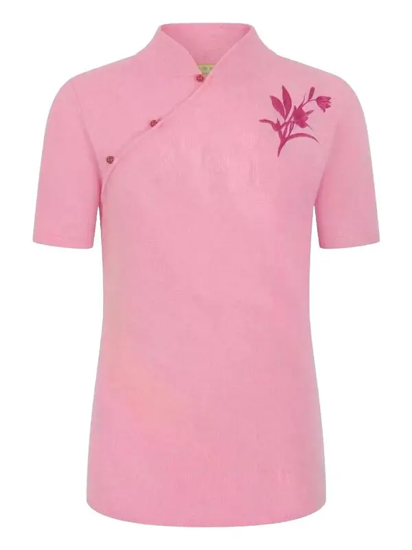 Shanghai Tang Qipao Top - Pink