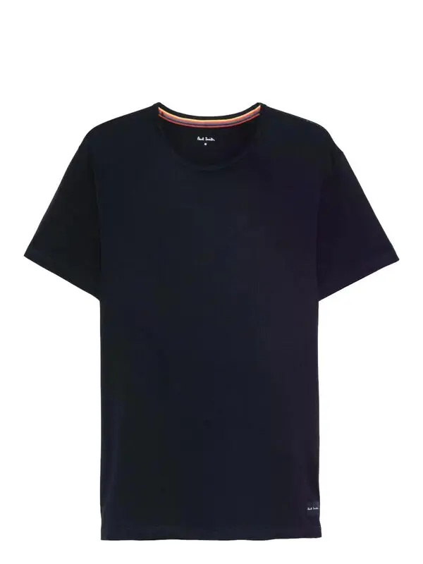 Paul Smith Logo-patch T-shirt - Blue