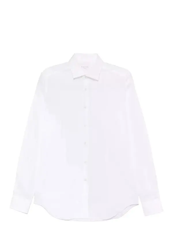 XACUS Classic-collar Shirt - White