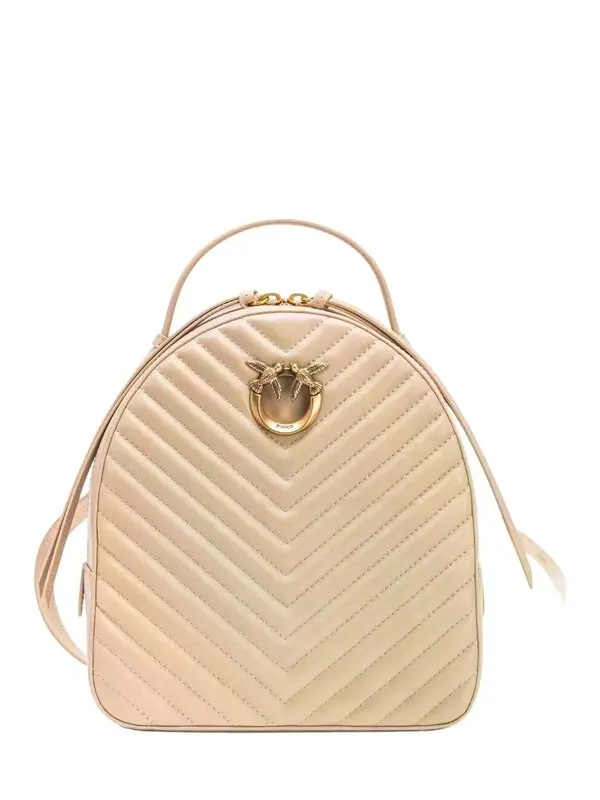 Pinko Love Click Backpack - Neutrals