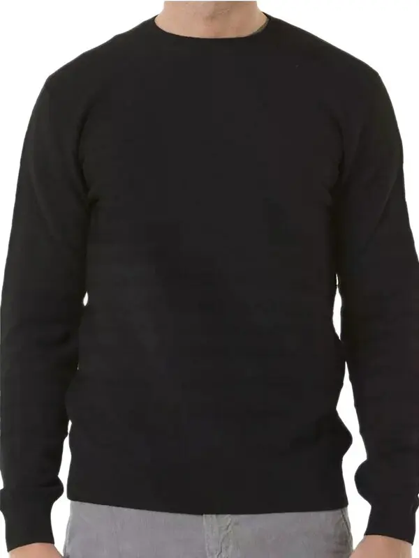 PAOLO PECORA Striped Jumper - Black