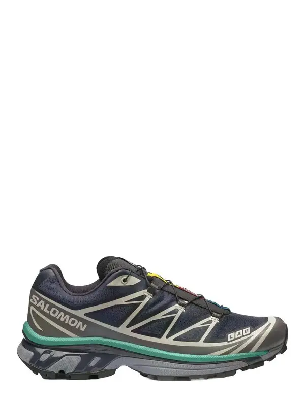 SALOMON Xt-6 Nine Iron/quicksilver Sneakers - Black