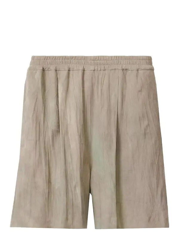 Fabiana Filippi Wrinkled Shorts - Brown