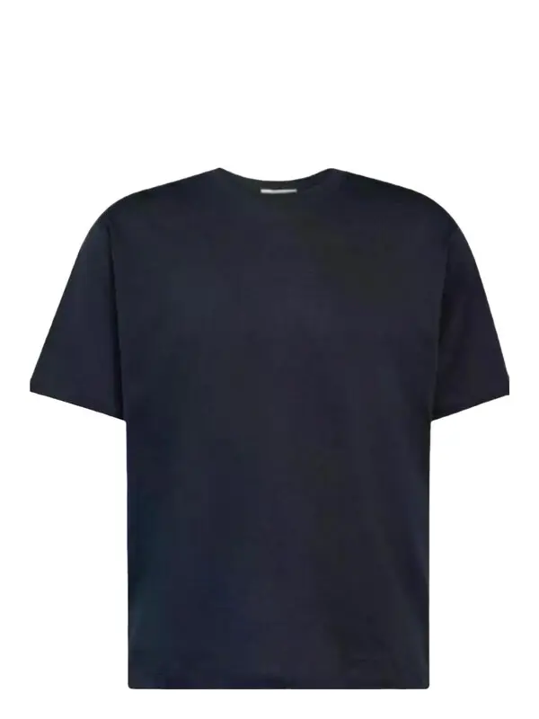 LARDINI Linen T-shirt - Blue