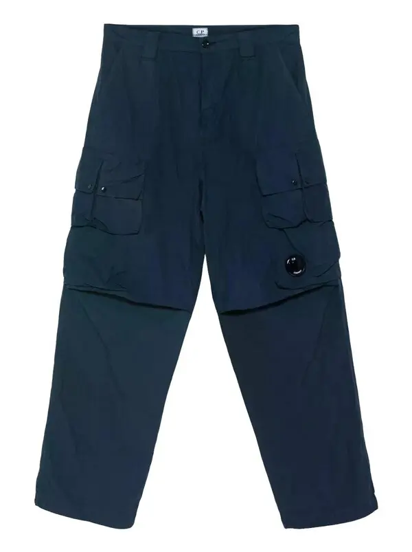 C.P. COMPANY Lens-detail Cargo Trousers - Blue