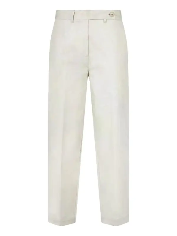 BALLANTYNE Tailored Trousers - White