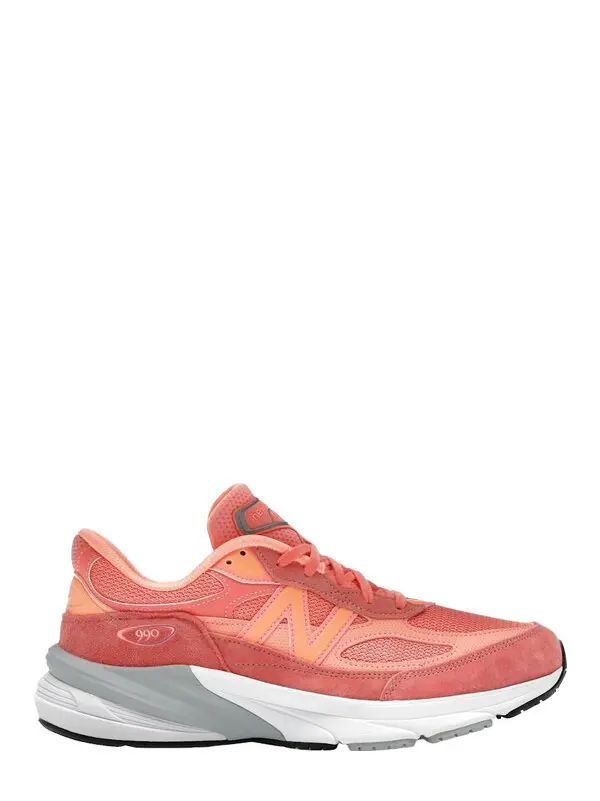 NEW BALANCE 990v6 Miusain Sneakers - Sunrise Rose/white