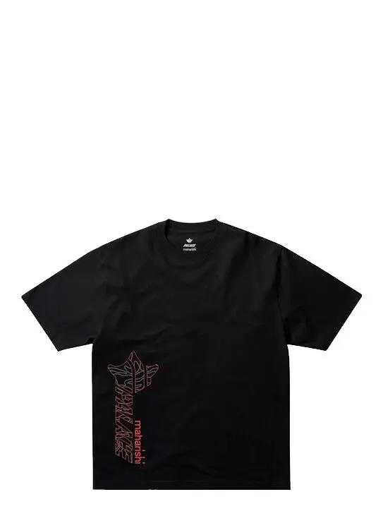 PALACE Maharishi Temple Star T-shirt - Black