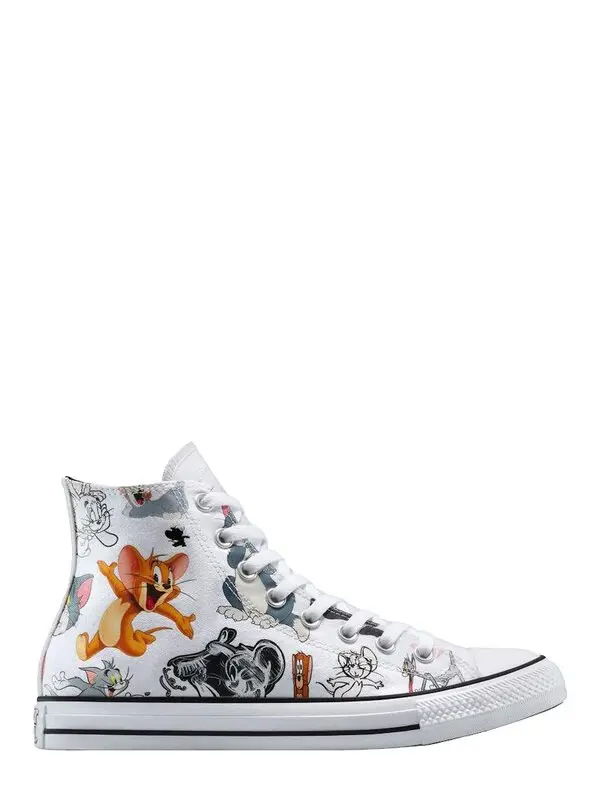CONVERSE Chuck Taylor All Star Hi Tom & Jerry Allover Print - White/multi/black