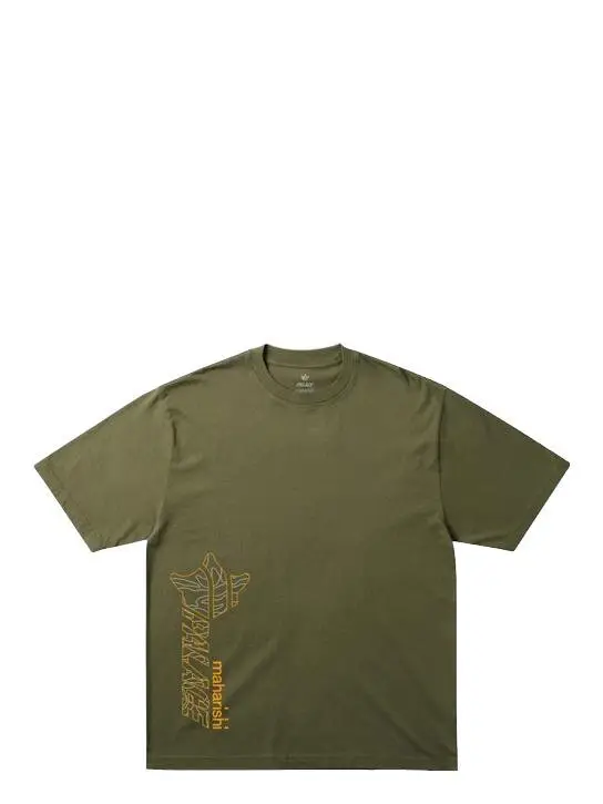 PALACE Maharishi Temple Star T-shirt - Olive