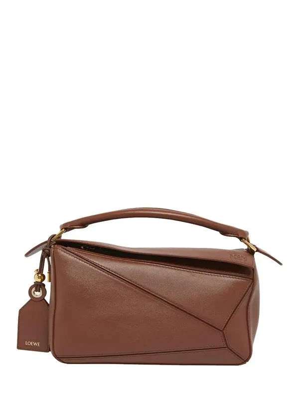 Loewe Puzzle Elevated Small Bag - Pecan