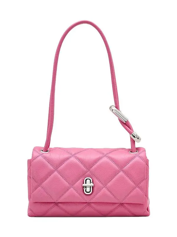 Marc Jacobs Quilted Mini Dual Shoulder Bag - Bow Pink