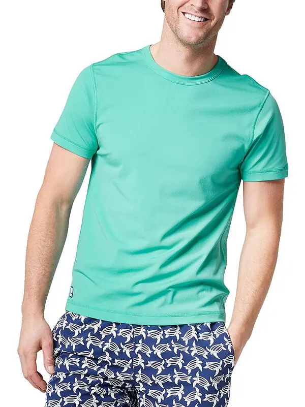 TOM & TEDDY Short Sleeve Rash Guard - Spearmint Green