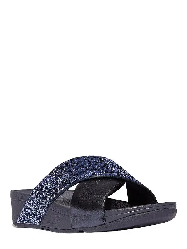 Fitflop Lulu Embellished Sandals - Midnight Navy