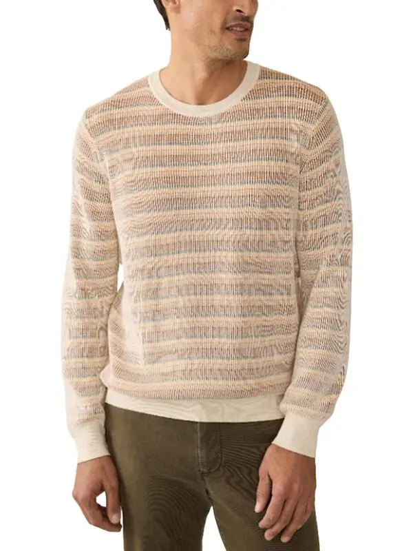 Faherty Brand Sunwashed Crewneck Sweater - Desert Hills
