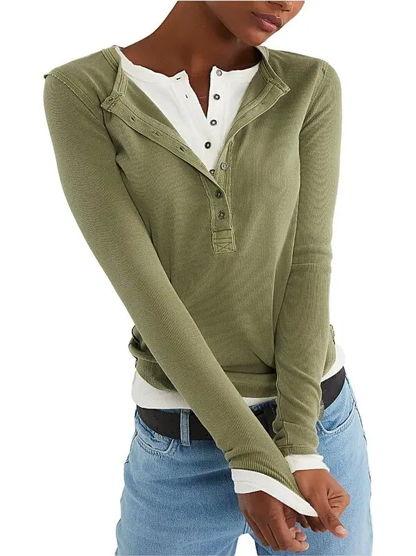 Free People We The Free Jamie Henley Top - Capulet Olive