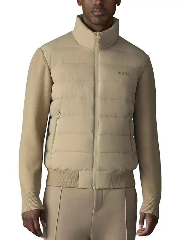 Mackage Haney City Z Hybrid Down Jacket - Light Camel