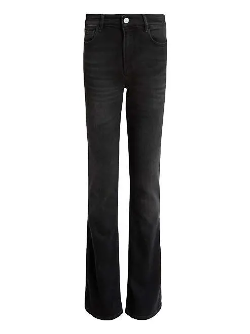 ALLSAINTS Haldan Slim-fit Boot-cut Stretch-denim Jeans - Washed Black