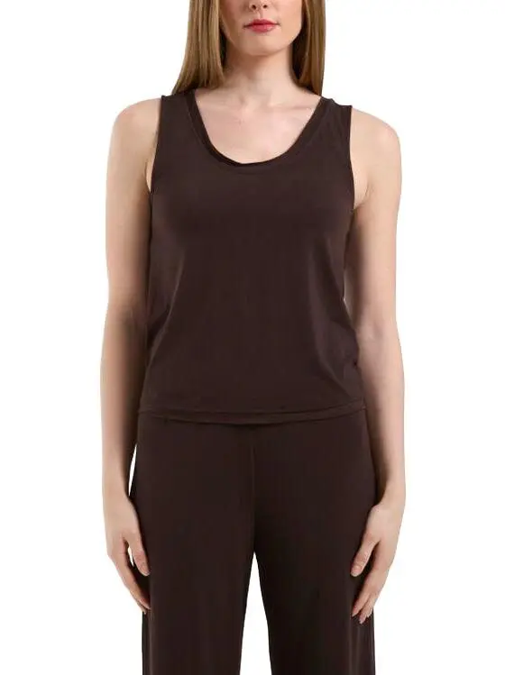 CAPSULE 121 The Sax Tank Top - Brown