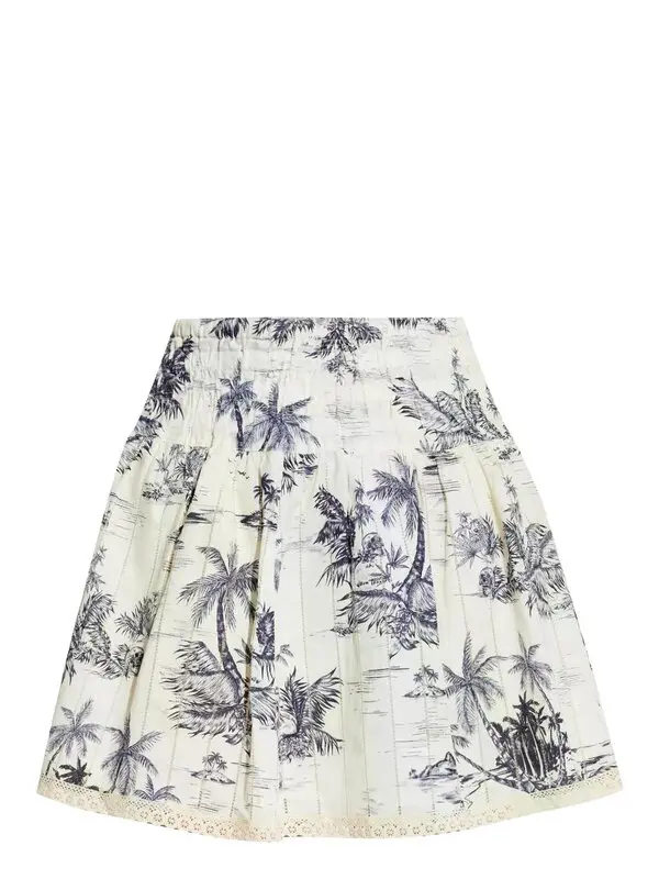 Zadig&Voltaire Jocky Printed Skirt - Neutrals