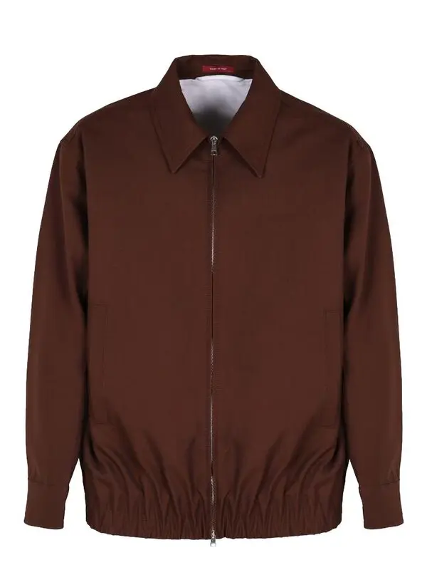 Gucci Wool Bomber-style Jacket - Brown