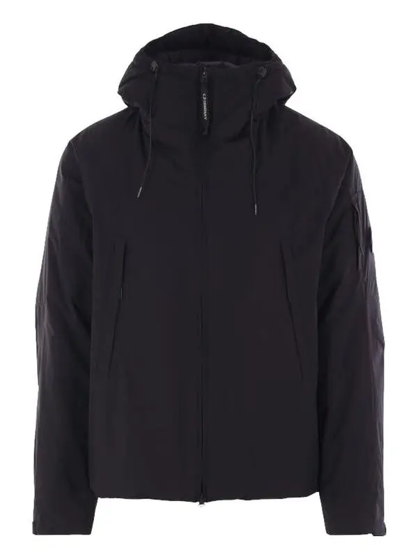 C.P. COMPANY Padded Hooded Jacket - Black