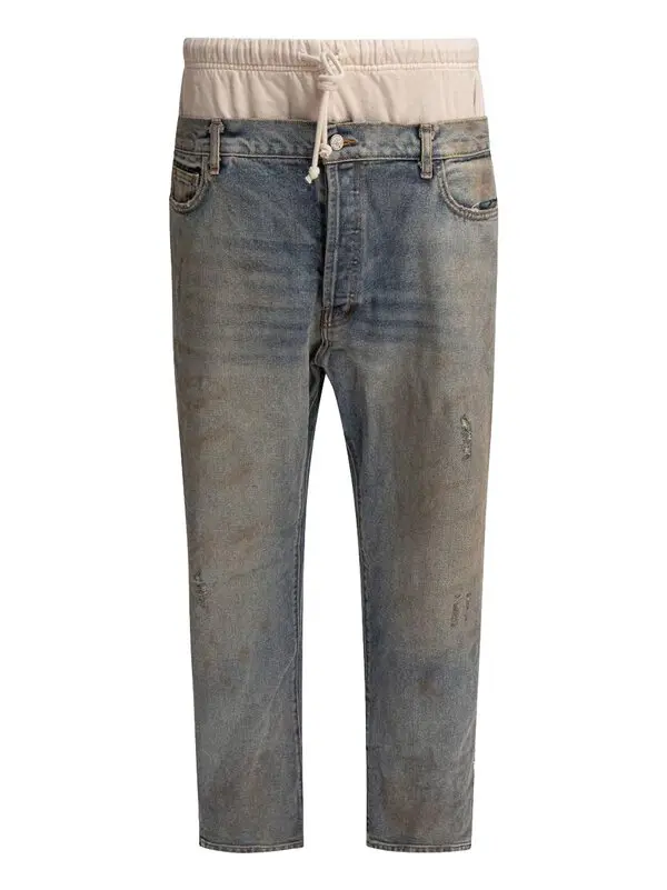 RRR123 Straight-leg Jeans - Blue