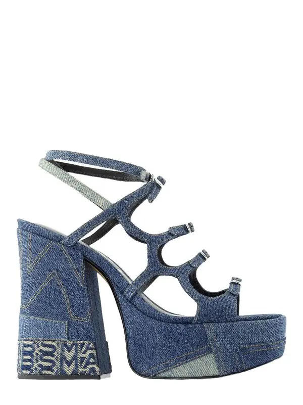 Marc Jacobs The Kiki Cotton Pumps - Blue