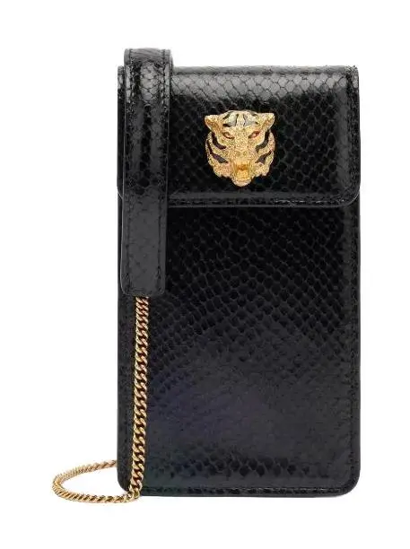 Roberto Cavalli Roar Mini Bag - Black