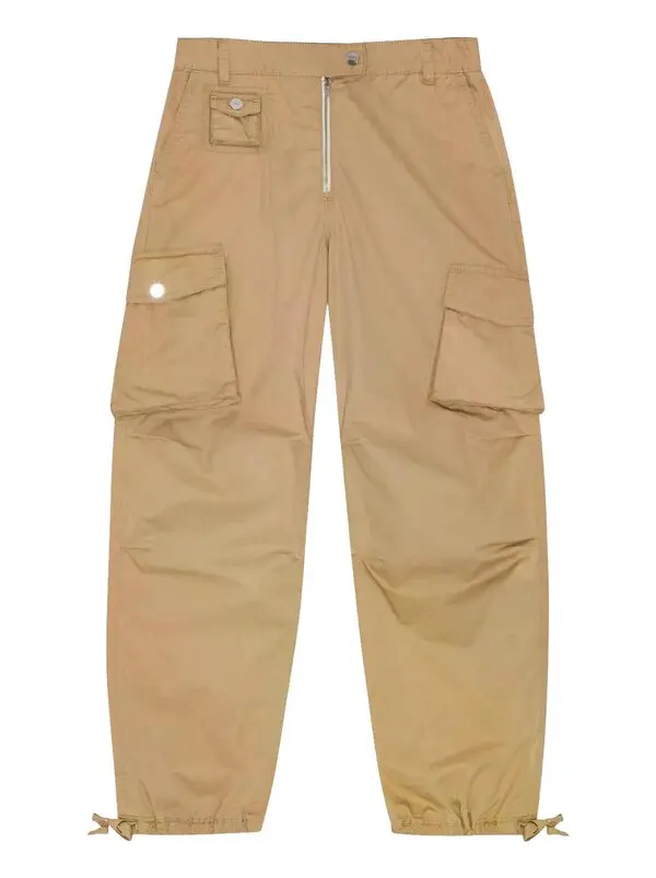 GANNI Cargo Trousers - Neutrals