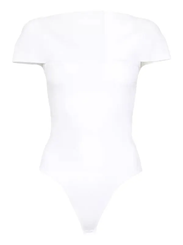 Khaite Basile Bodysuit - White