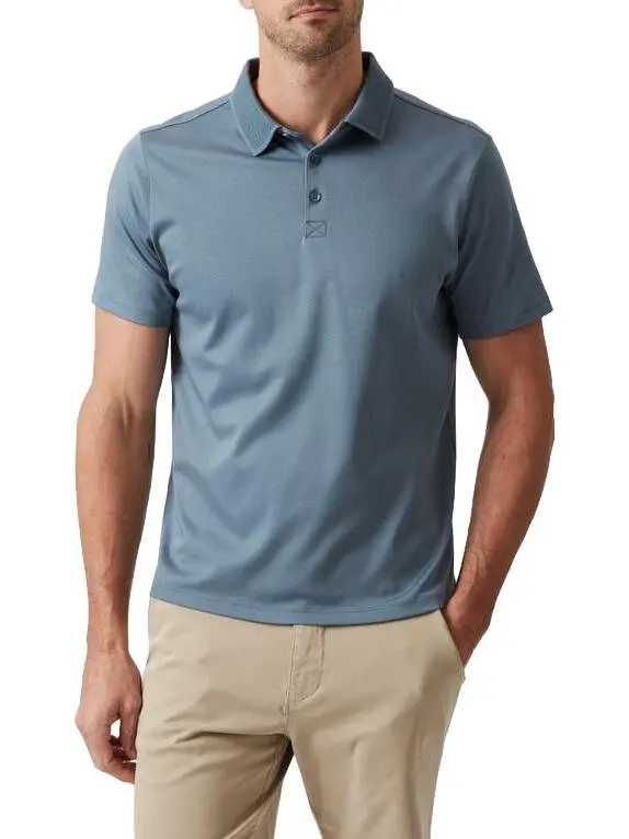 34 Heritage Pima Cotton Polo - Ocean View
