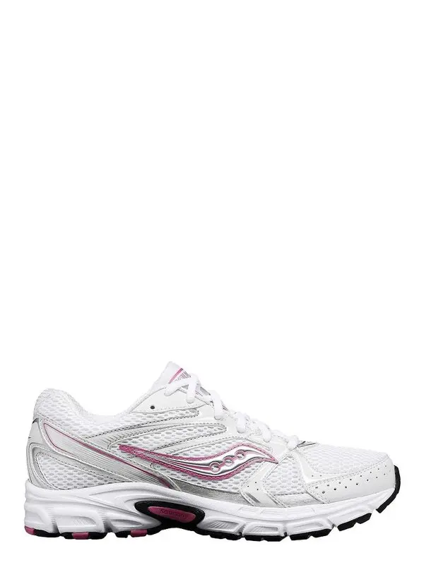 Saucony Grid Ride Millennium Sneakers - White/pink
