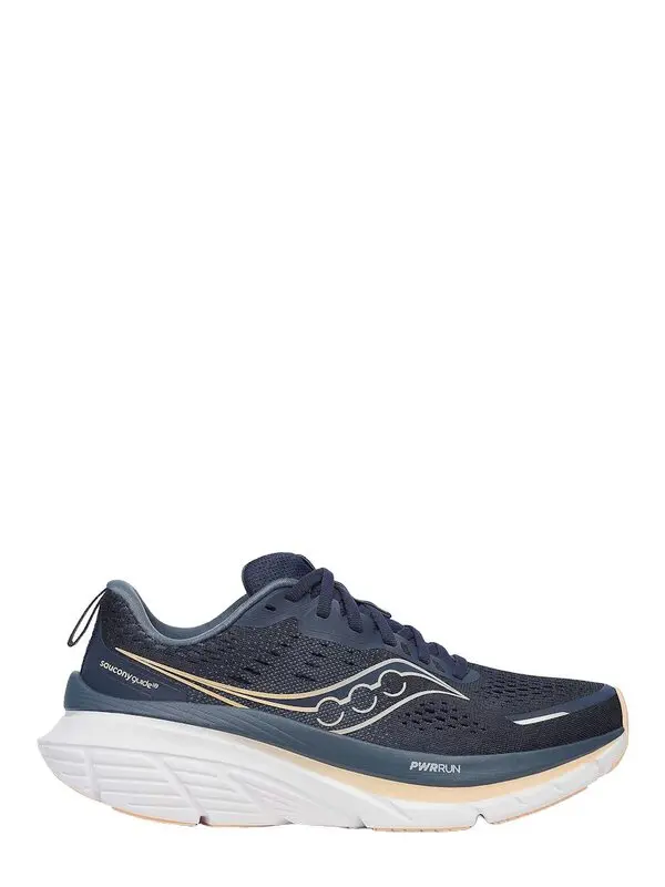 Saucony Guide 18 Athletic Sneakers - Navy Blue/apricot