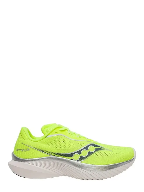 Saucony Kinvara 15 Athletic Sneakers - Citron/silver