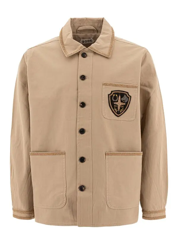 BODE Cotton Jacket - Beige
