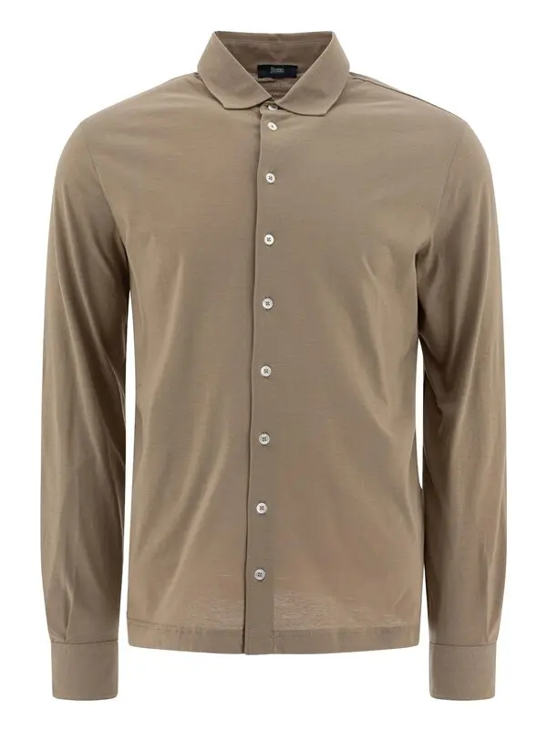 Herno Shirts - Brown