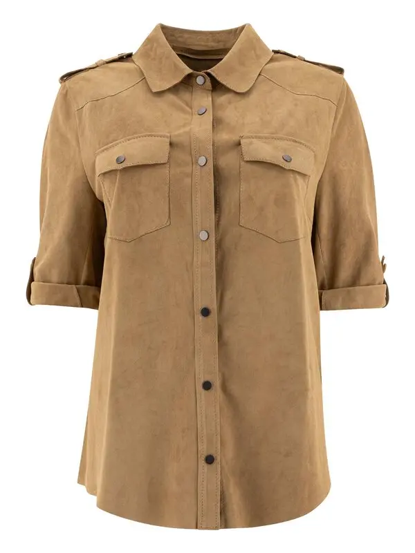 SALVATORE SANTORO Shirt - Beige