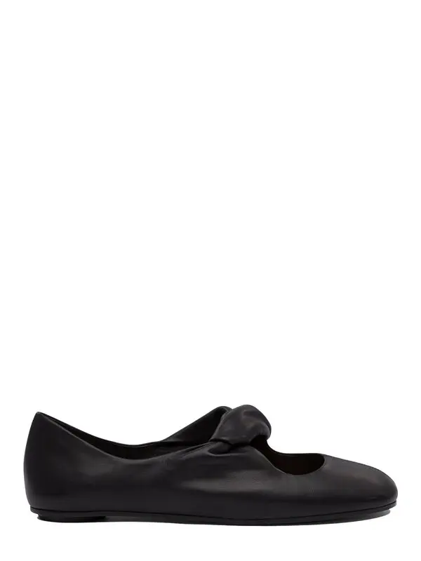 Alexander McQueen Twisted Ballerinas - Black
