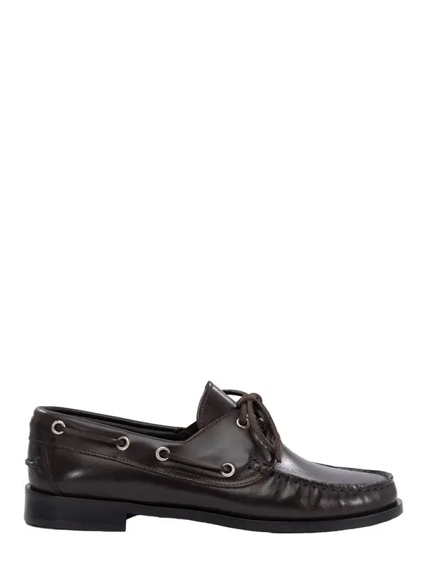 AeydĒ Lace-up Loafers - Brown
