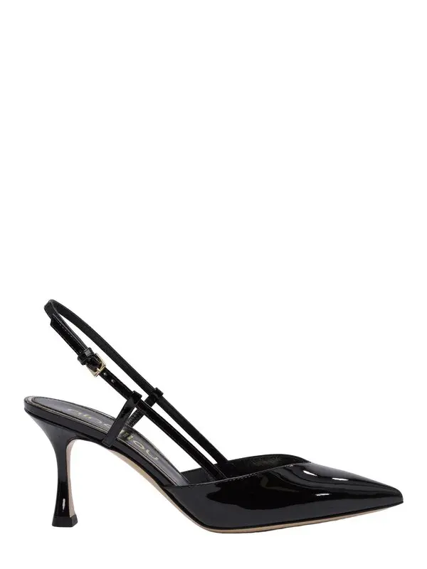NINALILOU Slingback High Heel Pumps - Black