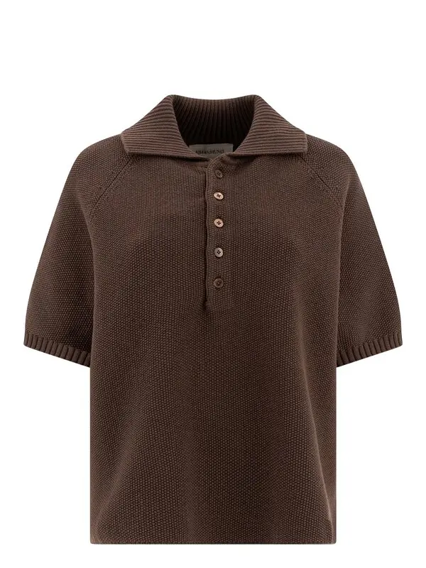 UMARMUNG Polo Shirts - Brown