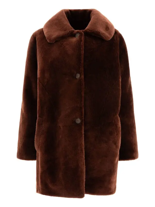 B&W Ovis Aries Coat - Brown