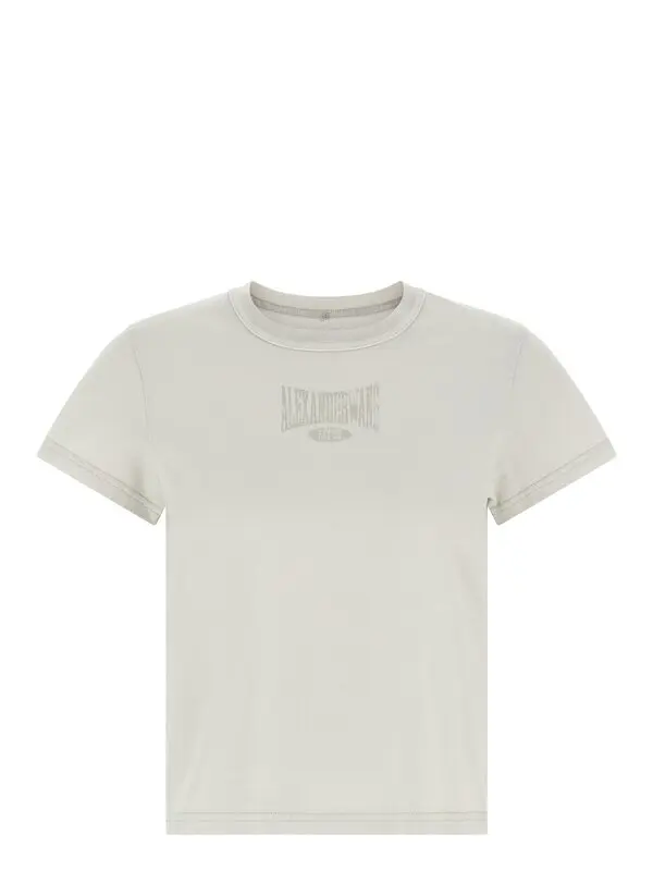Alexander Wang Lived Logo T-shirt - White