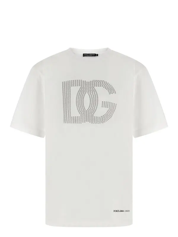 Dolce & Gabbana Logo T Shirt - White