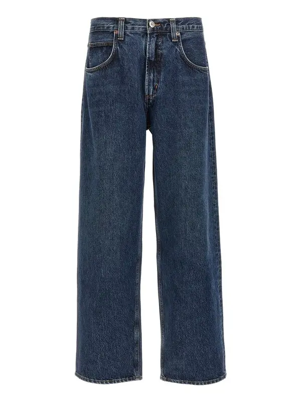 AGOLDE Fusion Wide Leg Jeans - Blue