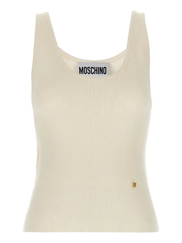 Moschino Knit Top - White