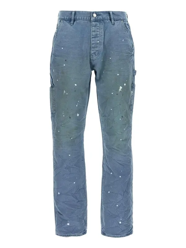 PURPLE BRAND P092 Copper Plate Carpenter Pants - Light Blue