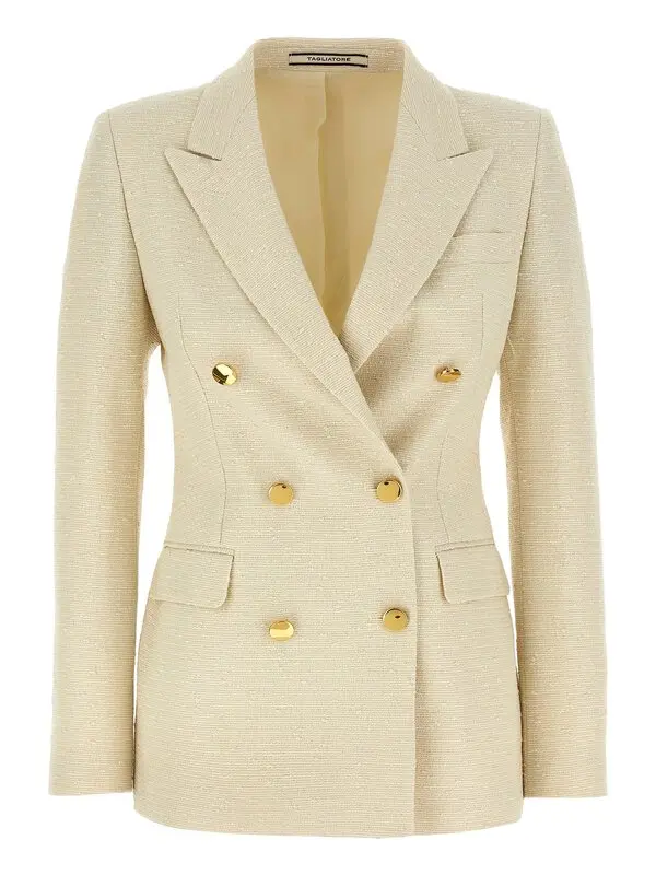 Tagliatore Parigi Double-breasted Blazer - Beige