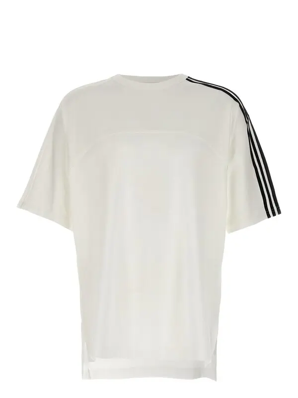 Y3 3 Stripes' T Shirt - White/black